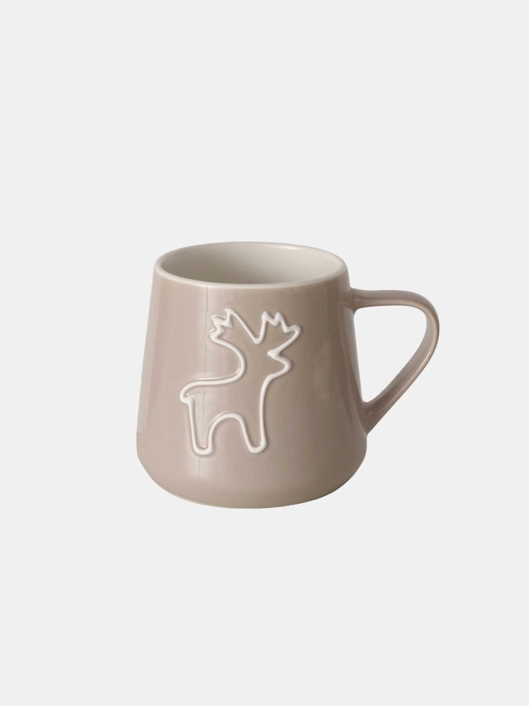 Boltze – Christmas Tea & Coffee Cup, Beige, 9 cm Size One Size