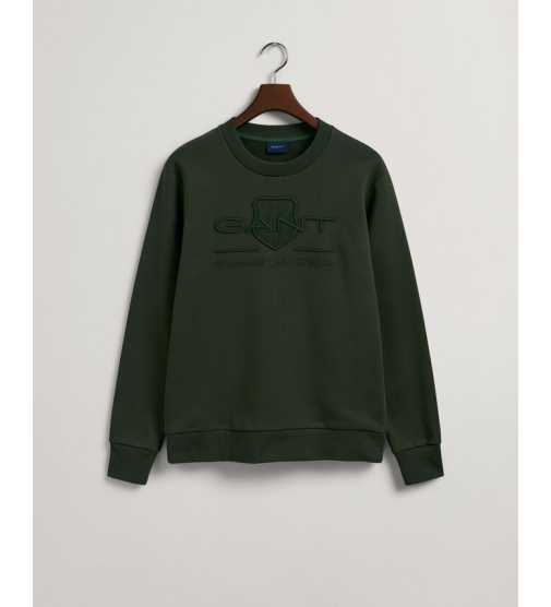 Gant - D1. TONAL ARCHIVE SHIELD C-NECK Size L