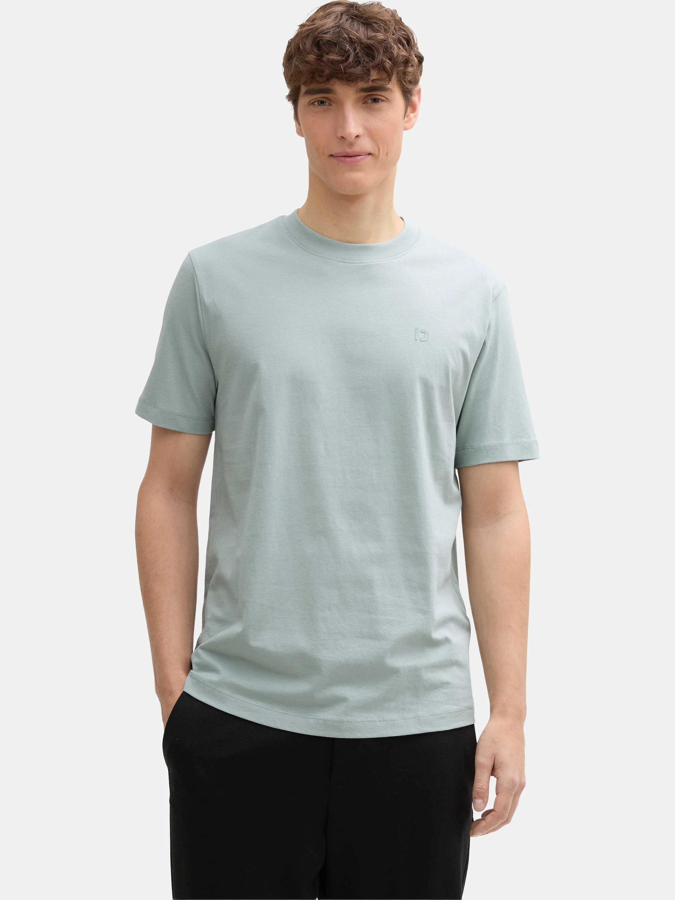 Tom Tailor - rounded hem t-shirt Size S