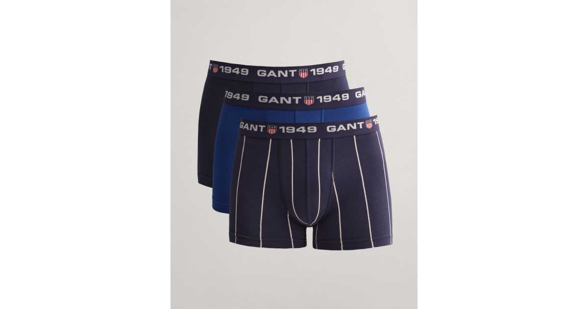 Gant - WIDE STRIPE TRUNK 3-PACK Size S