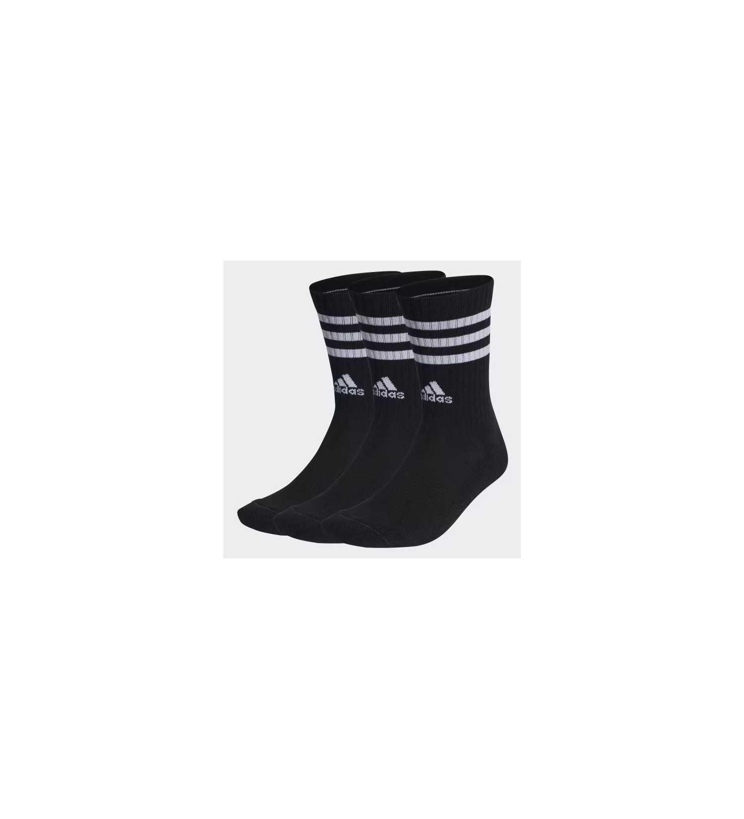 Adidas - 3-STRIPES CUSHIONED CREW SOCKS Size L
