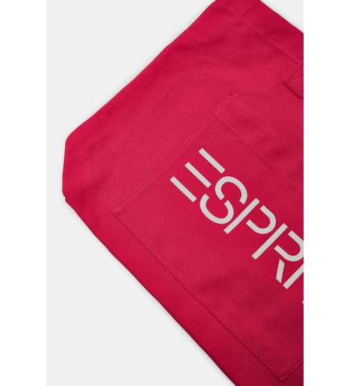 ESPRIT - Logo Canvas Tote Bag Size One Size