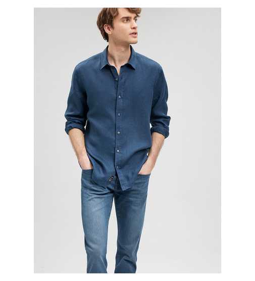 Mavi - LINEN SHIRT Size S