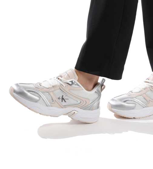 CALVIN KLEIN - RETRO TENNIS LOW LACE MH ML MR Size 36