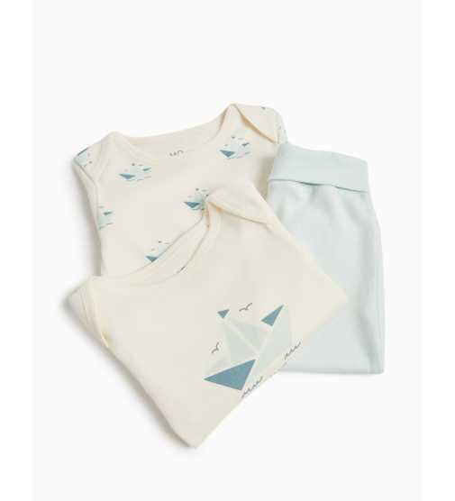 MO Fashion - PACK 3 PIECES Size 1-3 months