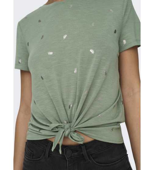 ONLY - ONLISABELLA LIFE S/S FOIL TOP BOX JRS Size XS