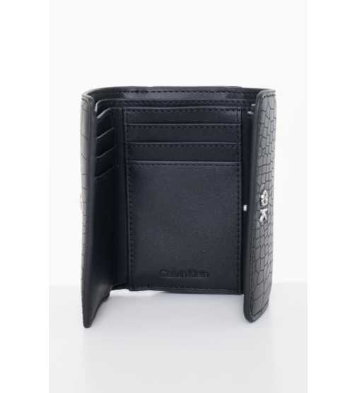 CALVIN KLEIN - CK DAILY SMALL TRIFOLD_CROCO Size One Size