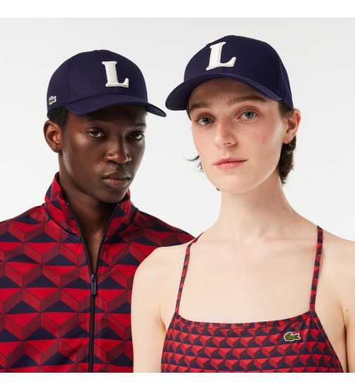 Lacoste - Unisex 3D Embroidered Cotton Twill Baseball Cap ზომა S/M