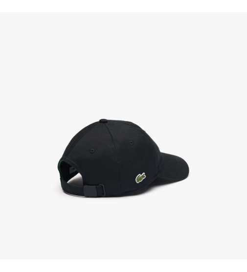 Lacoste - COTTON TWILL CAP WITH LARGE CROCODILE ზომა 2-5 წელი