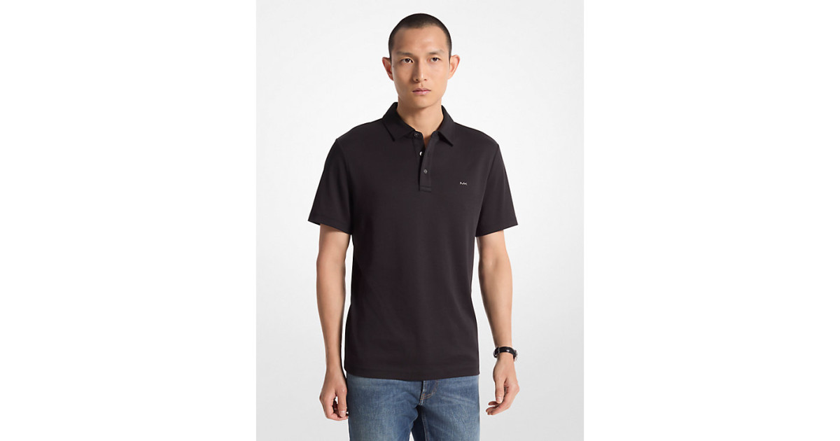 MICHAEL MICHAEL KORS - SLEEK MK POLO Size M