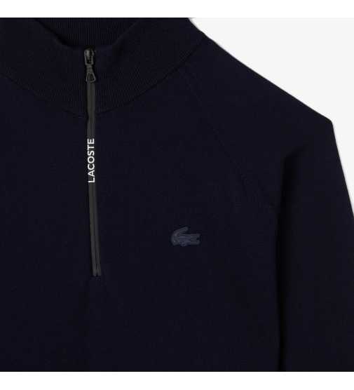 Lacoste - Lacoste Men's Regular Fit Half Zipper Sweater Size XXL