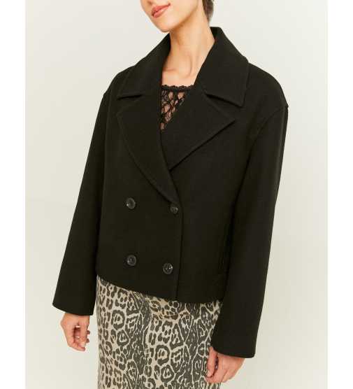 Tally Weijl - Cropped Fake Wool Coat Size M